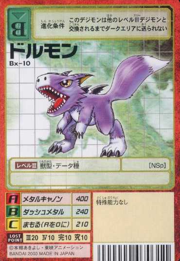 DORUmon - Wikimon - The #1 Digimon wiki