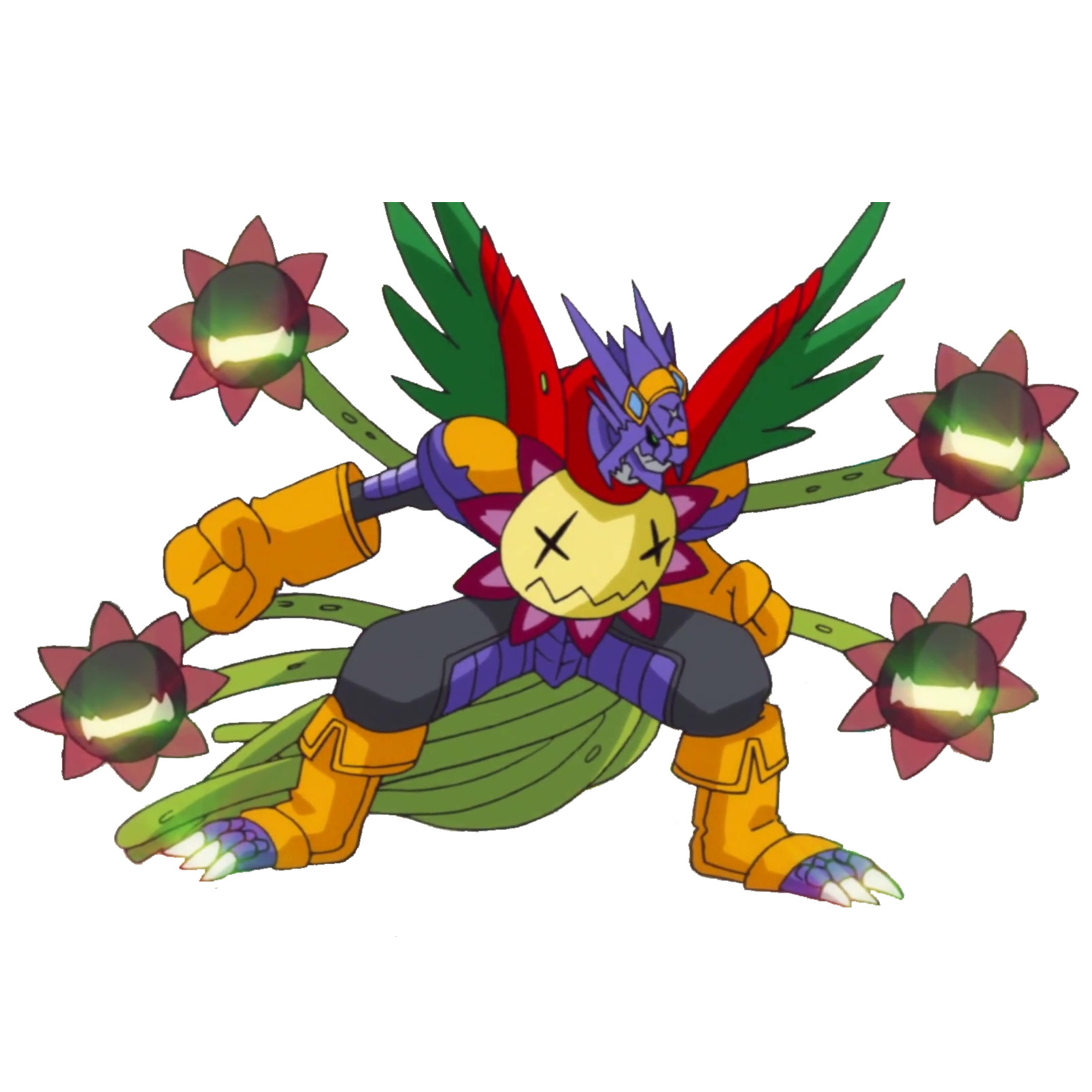Xros Up Arresterdramon (Blossomon) - Wikimon - The #1 Digimon wiki