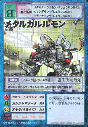 Metal Garurumon (Black) - Wikimon - The #1 Digimon wiki