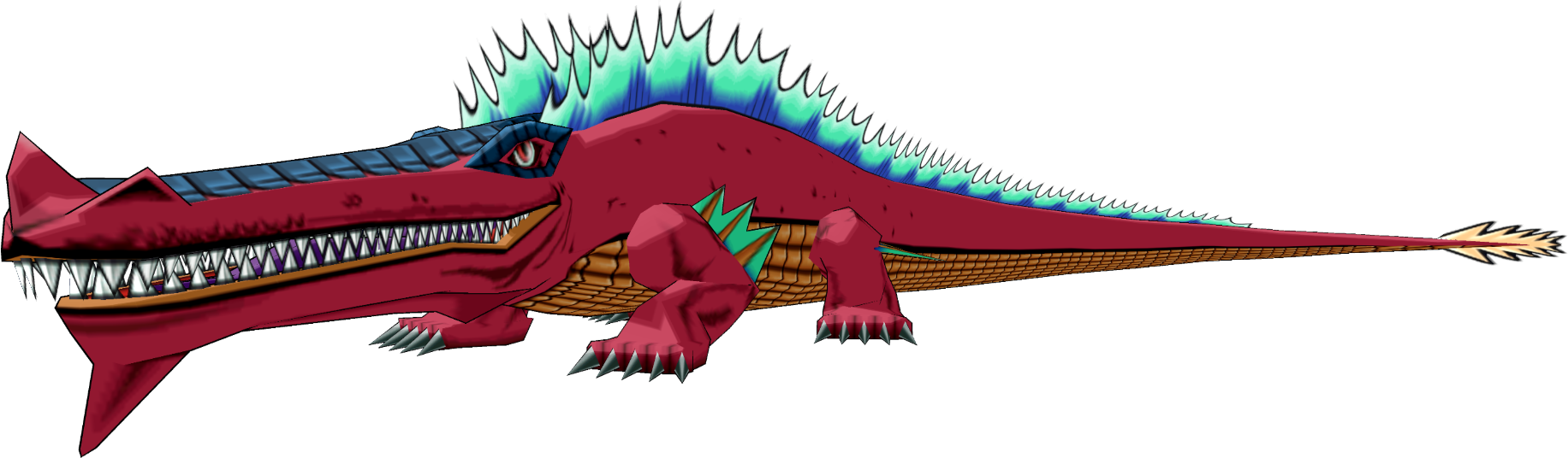 File:Leviamon DSAM Model.png - Wikimon - The #1 Digimon wiki