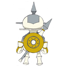 Pawn Chessmon (White) - Wikimon - The #1 Digimon wiki