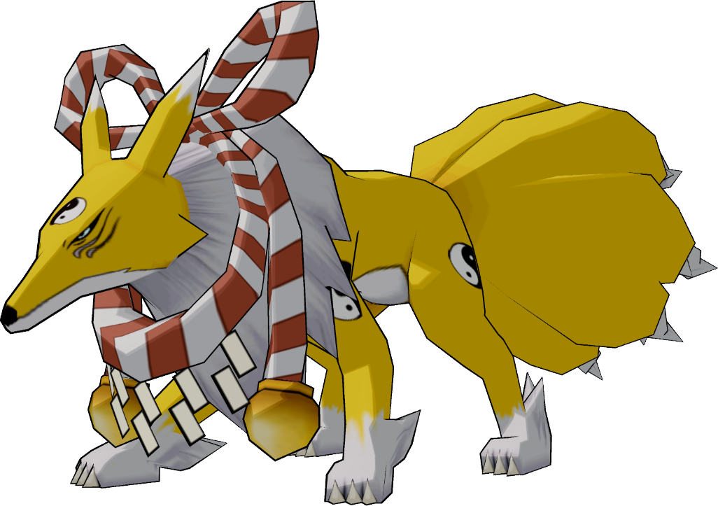 File:Kyubimon DSAM Model.png - Wikimon - The #1 Digimon wiki