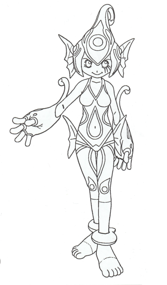 File:Ranamon lineart2.png - Wikimon - The #1 Digimon wiki