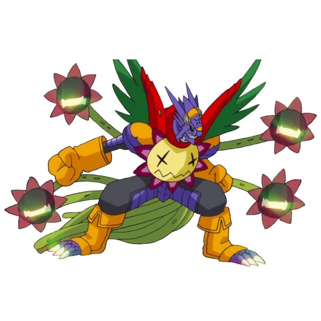 Xros Up Arresterdramon (Blossomon) - Wikimon - The #1 Digimon wiki