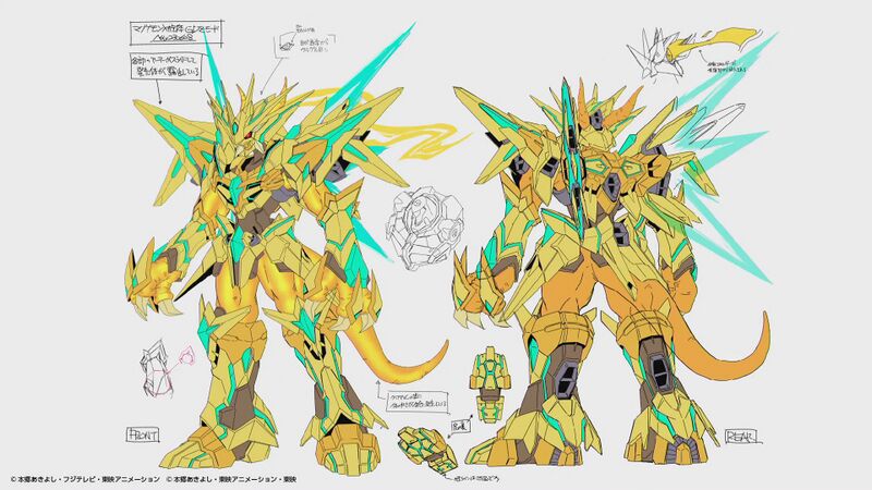 File:Magnamonx gdzmode concept art.jpg - Wikimon - The #1 Digimon wiki