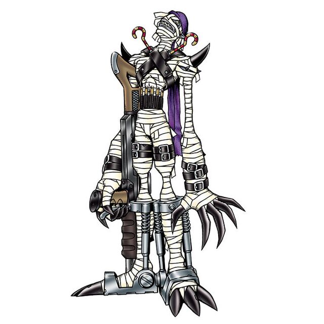 Mummymon - Wikimon - The #1 Digimon wiki
