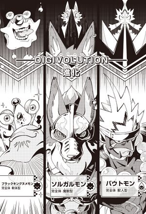 monodramon evolution line chart