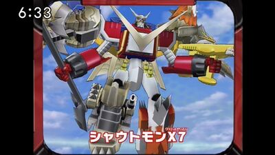 Shoutmon X7 - Wikimon - The #1 Digimon wiki