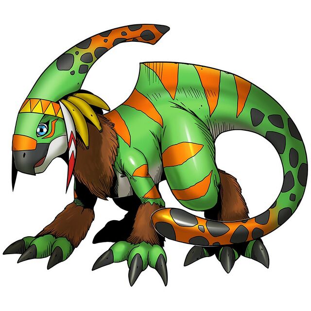 Parasaurmon - Wikimon - The #1 Digimon wiki