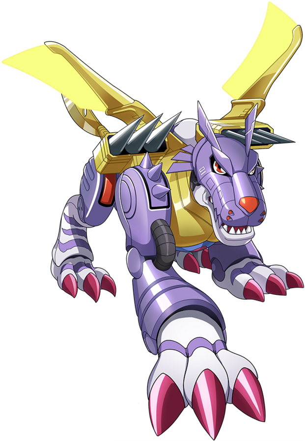 File:Metal Garurumon New Century.png - Wikimon - The #1 Digimon wiki