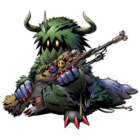 Ghilliedhumon - Wikimon - The #1 Digimon wiki