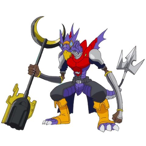 Xros Up Arresterdramon (Sagomon) - Wikimon - The #1 Digimon wiki