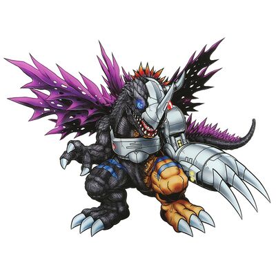 Metal Greymon: "G" Erosion Mode - Wikimon - The #1 Digimon wiki