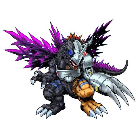 Metal Greymon: "G" Erosion Mode - Wikimon - The #1 Digimon wiki