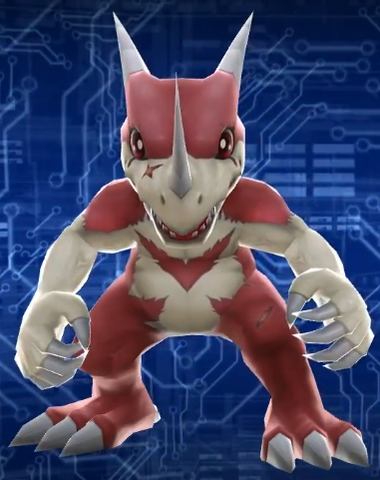 Red V-dramon - Wikimon - The #1 Digimon wiki