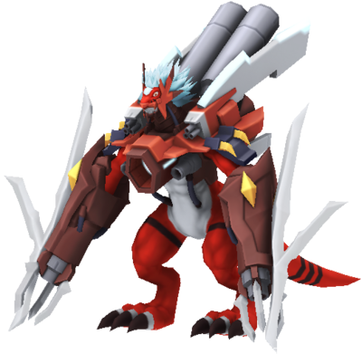 Megalo Growmon (X-Antibody) - Wikimon - The #1 Digimon wiki