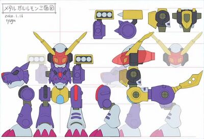 Garuru Metal - Wikimon - The #1 Digimon wiki