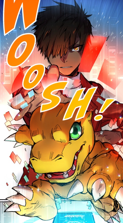 File:Digimon Liberator - Owen Agumon.png - Wikimon - The #1 Digimon wiki