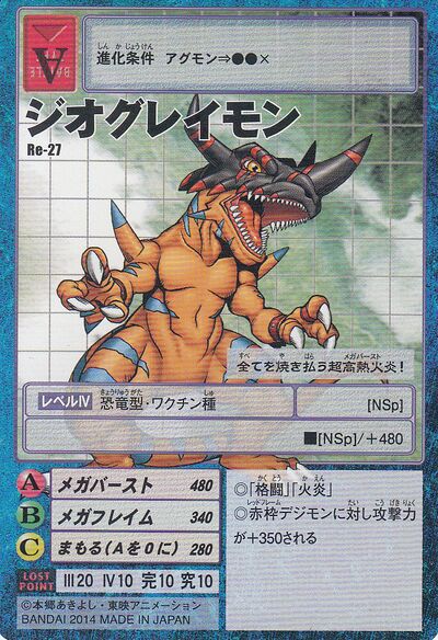 Geo Greymon - Wikimon - The #1 Digimon wiki