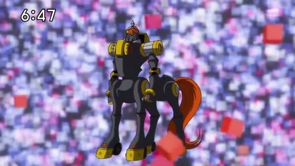Knight Chessmon (Black) - Wikimon - The #1 Digimon wiki