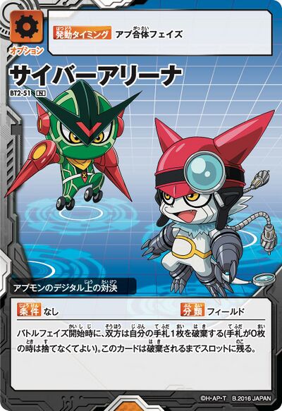 Cyber Arena - Wikimon - The #1 Digimon wiki