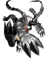 Gabumon (Black) - Wikimon - The #1 Digimon wiki