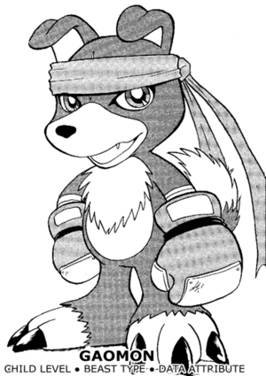 Gaomon (Next) - Wikimon - The #1 Digimon wiki