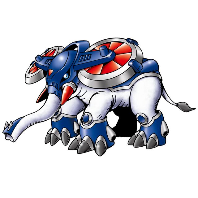 Elephamon - Wikimon - The #1 Digimon wiki