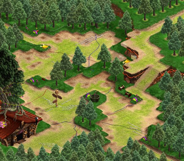 Wire Forest - Wikimon - The #1 Digimon wiki