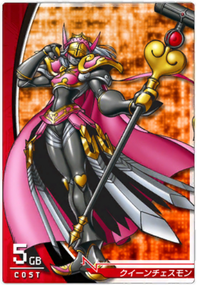 Queen Chessmon - Wikimon - The #1 Digimon wiki