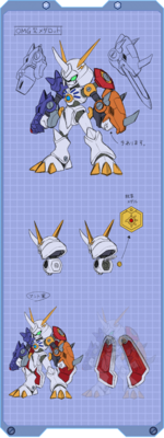 Omega Knight - Wikimon - The #1 Digimon wiki
