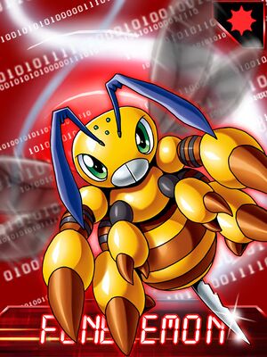 Funbeemon - Wikimon - The #1 Digimon wiki