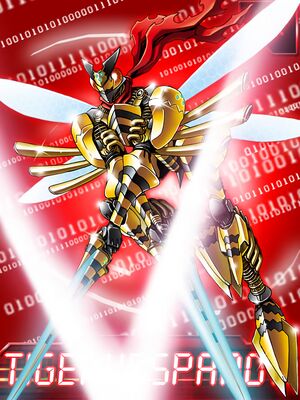 Tiger Vespamon - Wikimon - The #1 Digimon wiki