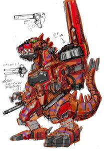 Rust Tyranomon - Wikimon - The #1 Digimon wiki