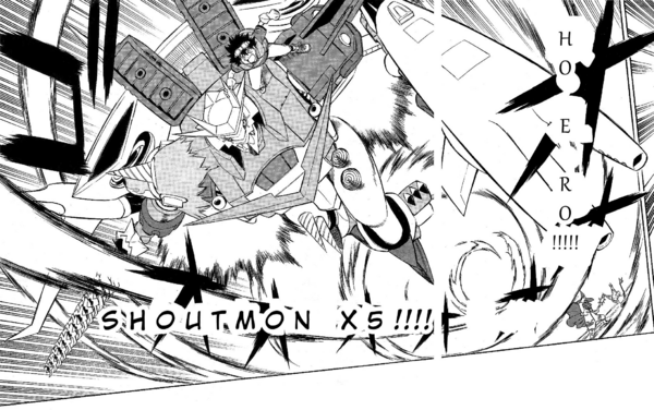 Shoutmon X5 - Wikimon - The #1 Digimon wiki