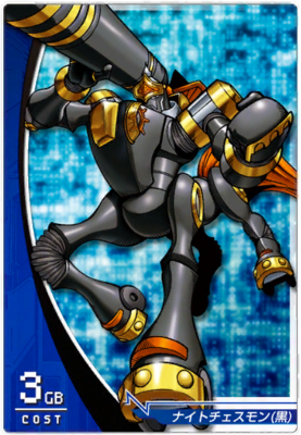 Knight Chessmon (Black) - Wikimon - The #1 Digimon wiki