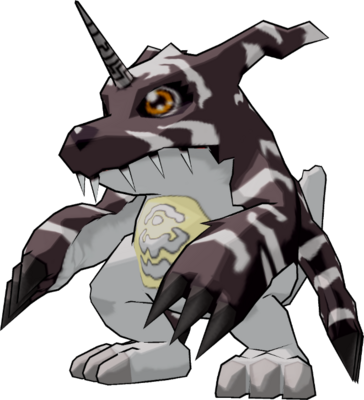 Gabumon (Black) - Wikimon - The #1 Digimon wiki