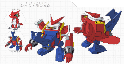 Shoutmon X2 - Wikimon - The #1 Digimon wiki