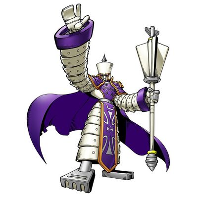 Bishop Chessmon (White) - Wikimon - The #1 Digimon wiki
