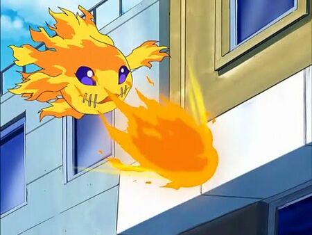 Peti Meramon - Wikimon - The #1 Digimon wiki