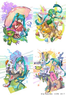 Hatsune Miku x Digimon Collaboration Project - Wikimon - The #1 Digimon ...