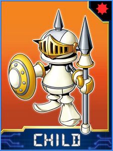 Pawn Chessmon (White) - Wikimon - The #1 Digimon wiki