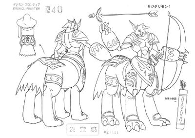 Sagittarimon - Wikimon - The #1 Digimon wiki