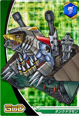 Tankdramon - Wikimon - The #1 Digimon wiki