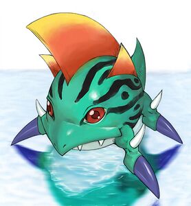 Betamon (X-Antibody) - Wikimon - The #1 Digimon wiki