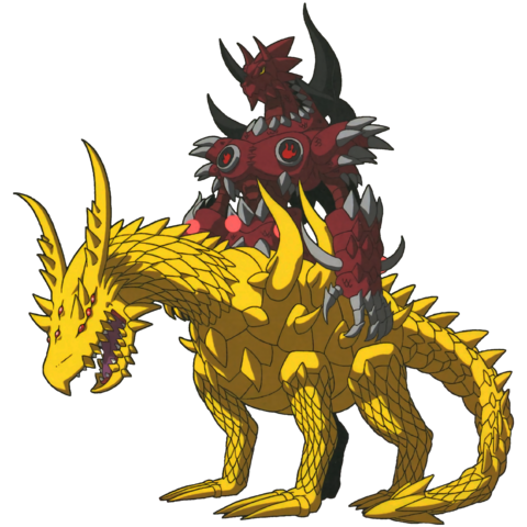 Dorbickmon Darkness Mode (Huanglongmon) - Wikimon - The #1 Digimon wiki