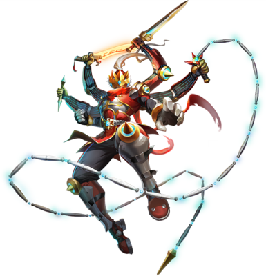 Nezhamon: Crimson Mode - Wikimon - The #1 Digimon wiki