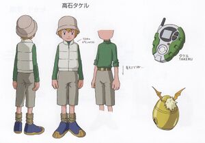 Takaishi Takeru - Wikimon - The #1 Digimon wiki