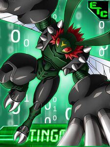 Stingmon - Wikimon - The #1 Digimon wiki