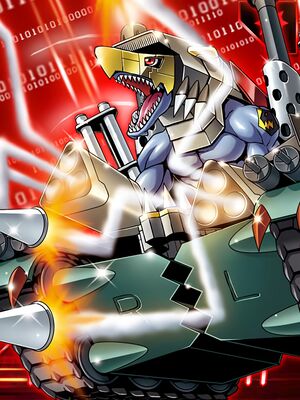 Tankdramon - Wikimon - The #1 Digimon wiki